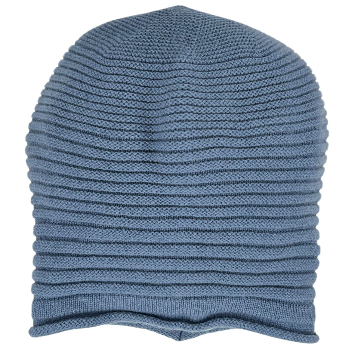 Berretto Oversize Avio Feinstes Cashmere – Mauerer